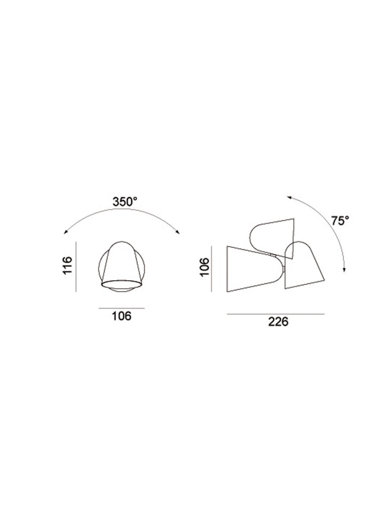 PEPPONE Wall Wandleuchte | DesignOrt Premium Designerleuchten & Designerlampen